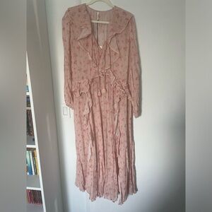 Spell | Dresses | Spell Fleur Gown Pink Champagne Bnwt Small | Poshmark